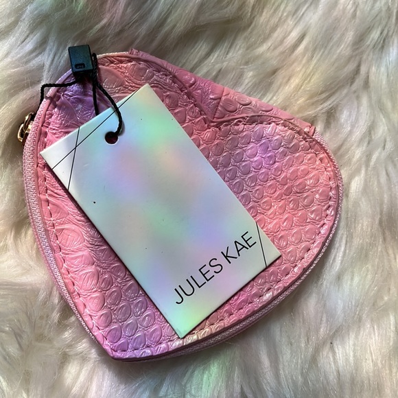 Jules Kae | Bags | Jules Kae Snake Skin In Pink Color | Poshmark